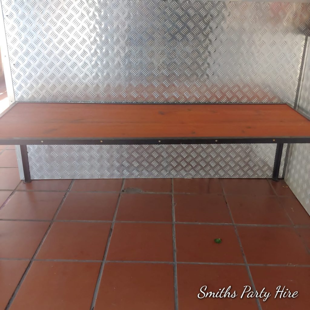 TABLES (STEEL/WOOD) | Smiths Party Hire